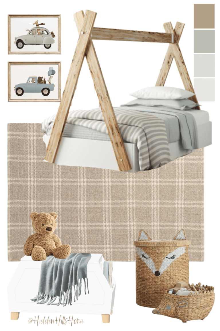 4 of The Most Unique Mood Boards for Boy's Nursery Inspiration - Hidden ...
