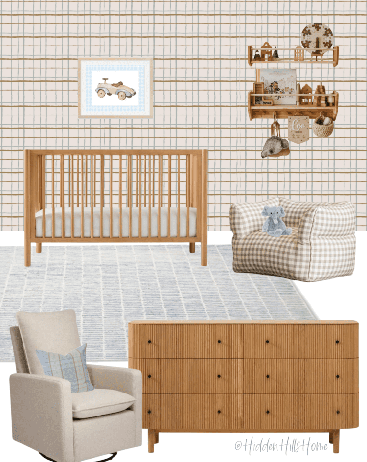 Nursery Mood Boards - Hidden Hills Home