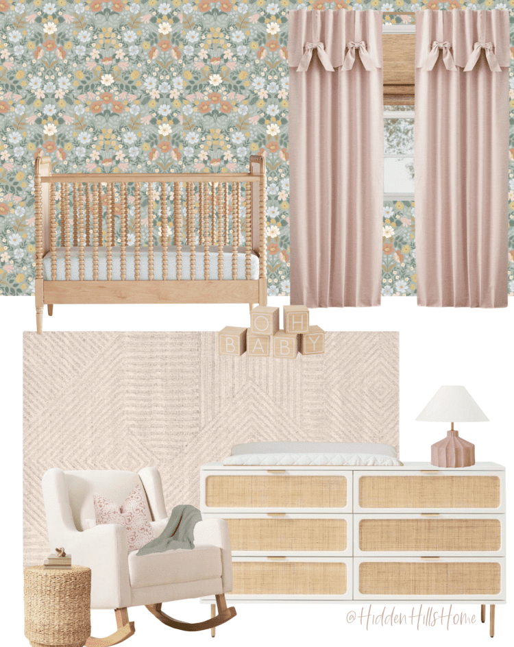 Nursery Mood Boards - Hidden Hills Home