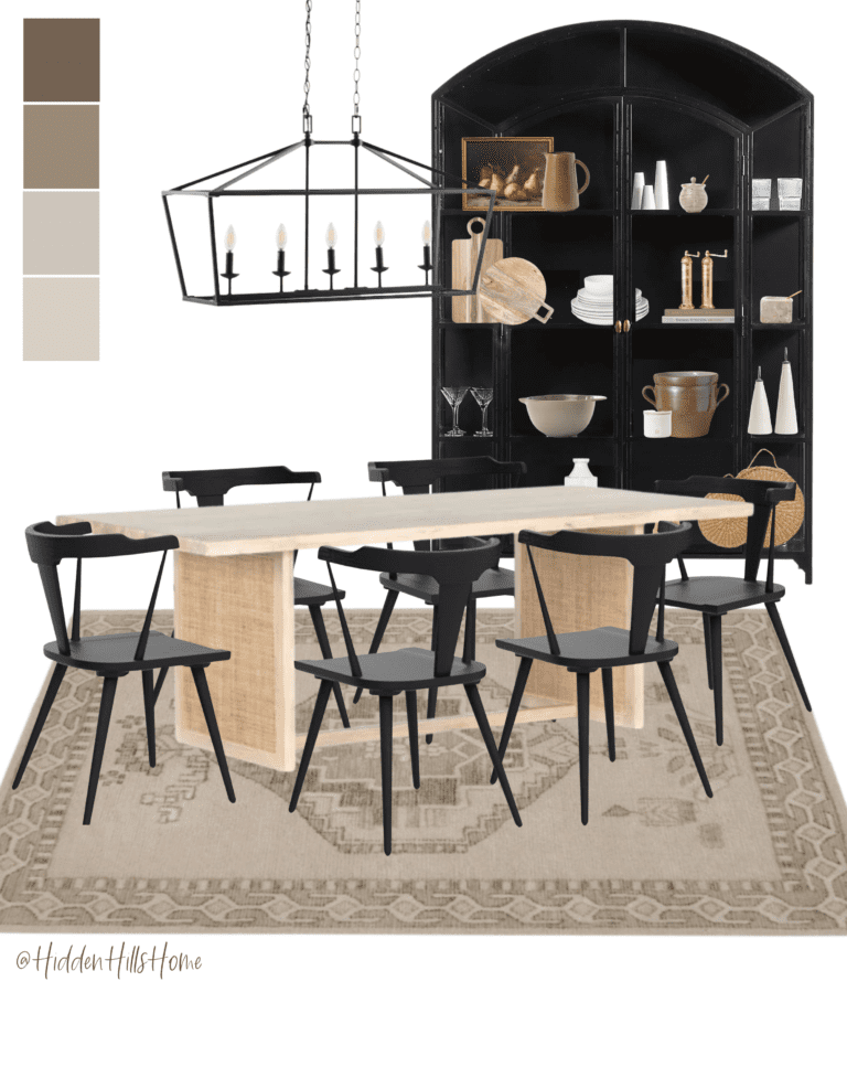 Dining Room Mood Boards - Hidden Hills Home