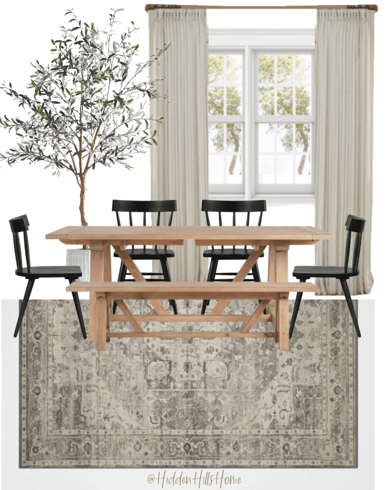 Dining Room Mood Boards - Hidden Hills Home