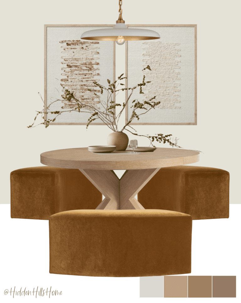 Dining Room Mood Boards - Hidden Hills Home