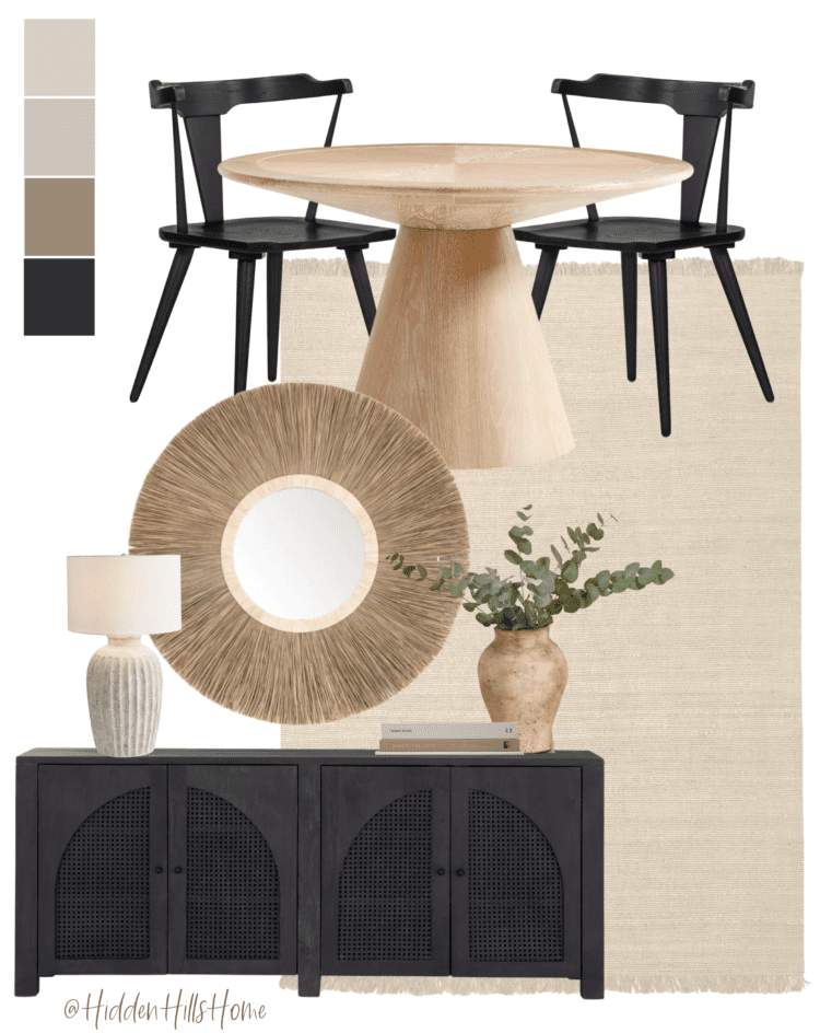 Dining Room Mood Boards - Hidden Hills Home