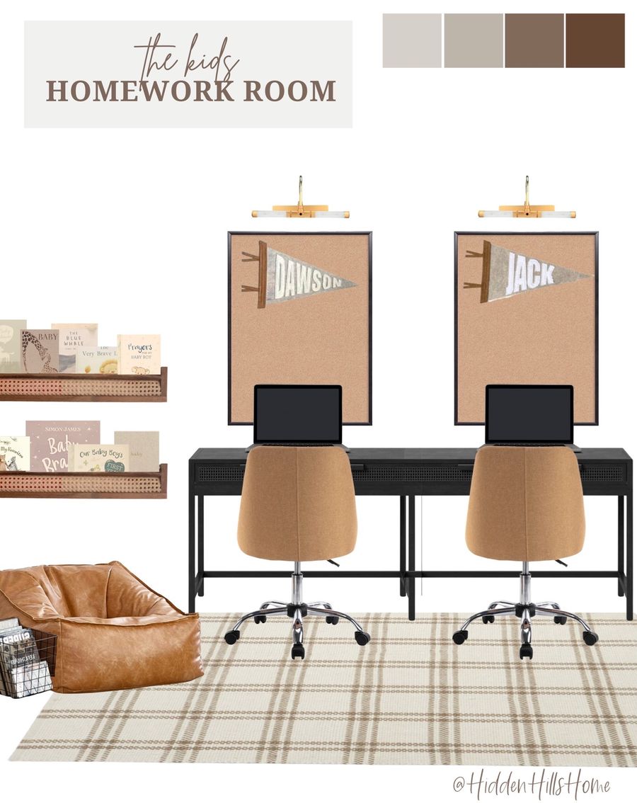 Playroom Mood Boards - Hidden Hills Home