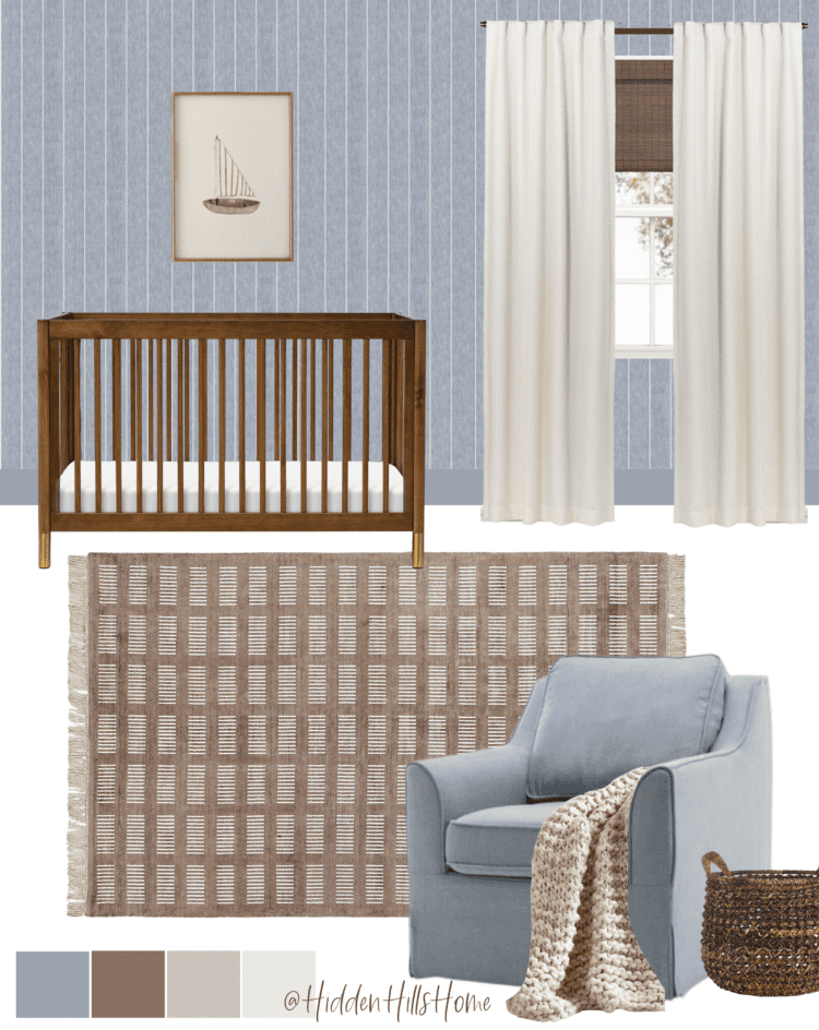 Nursery Mood Boards - Hidden Hills Home