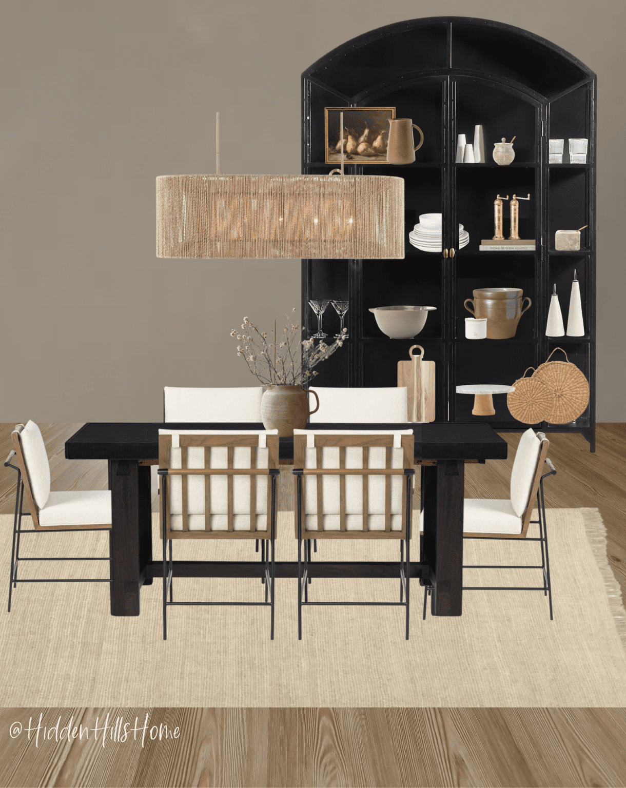 Dining Room Mood Boards - Hidden Hills Home