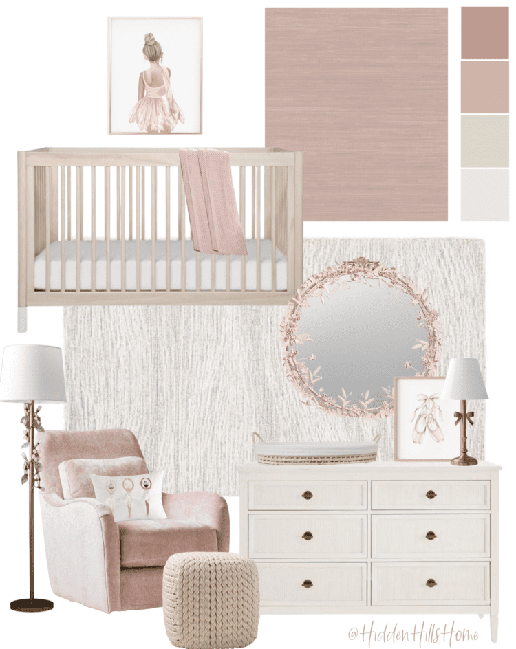 Nursery Mood Boards - Hidden Hills Home