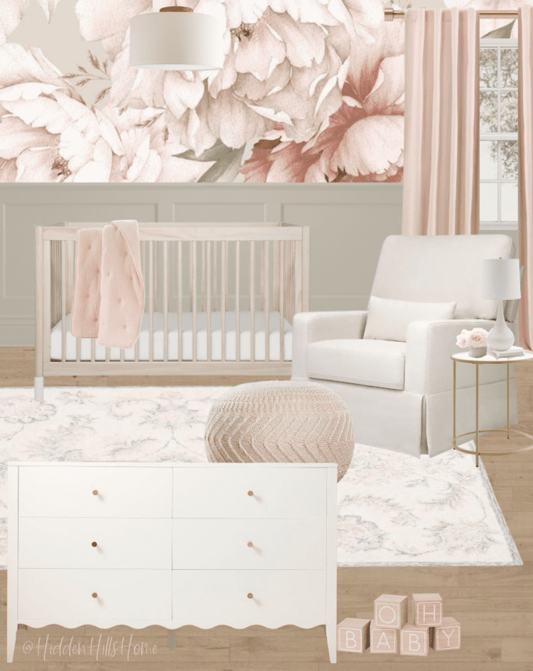Nursery Mood Boards - Hidden Hills Home