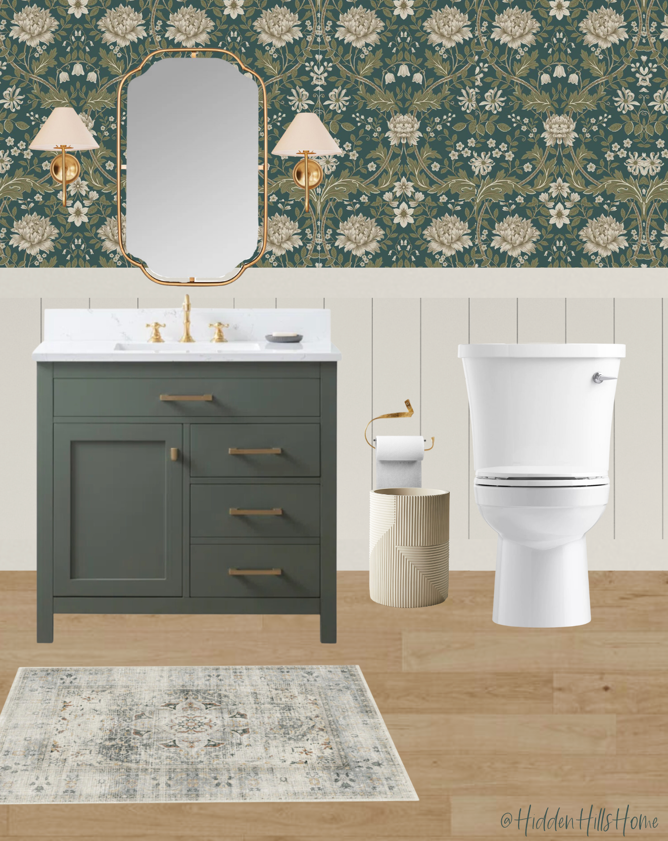 Bathroom Mood Boards - Hidden Hills Home