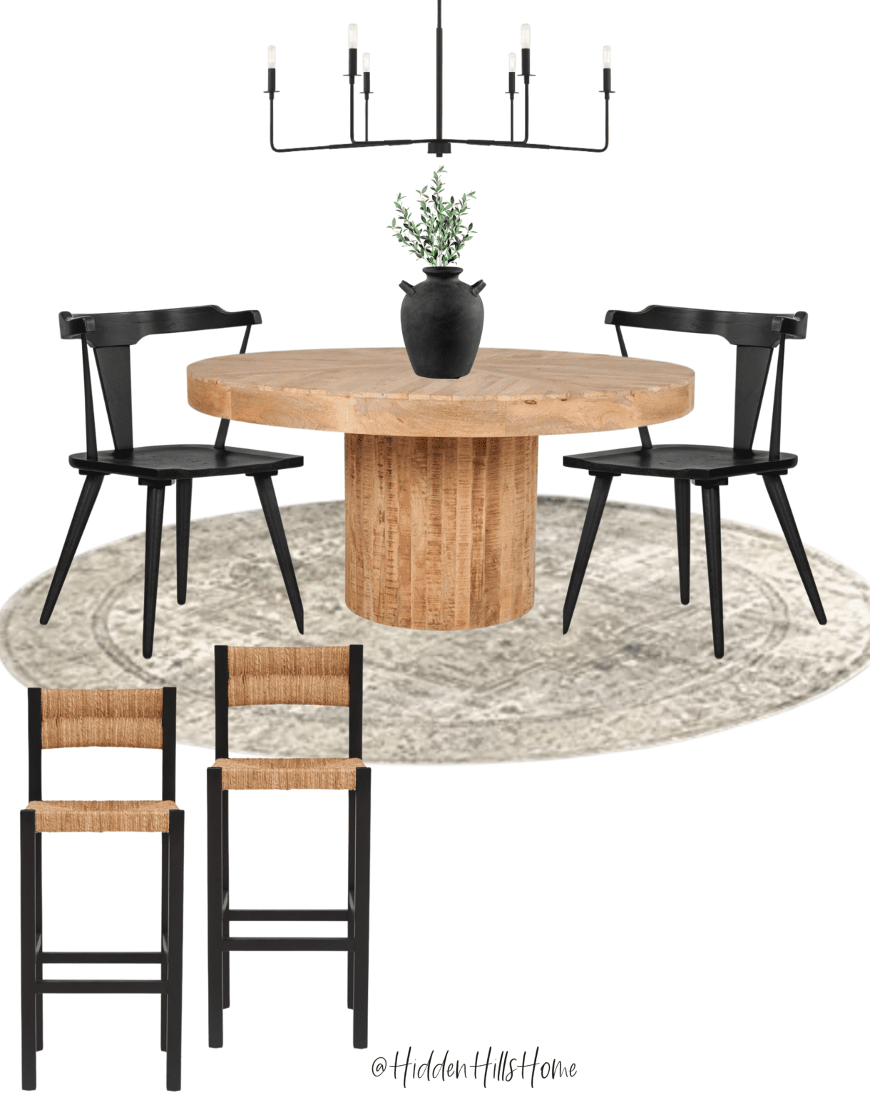 Dining Room Mood Boards - Hidden Hills Home