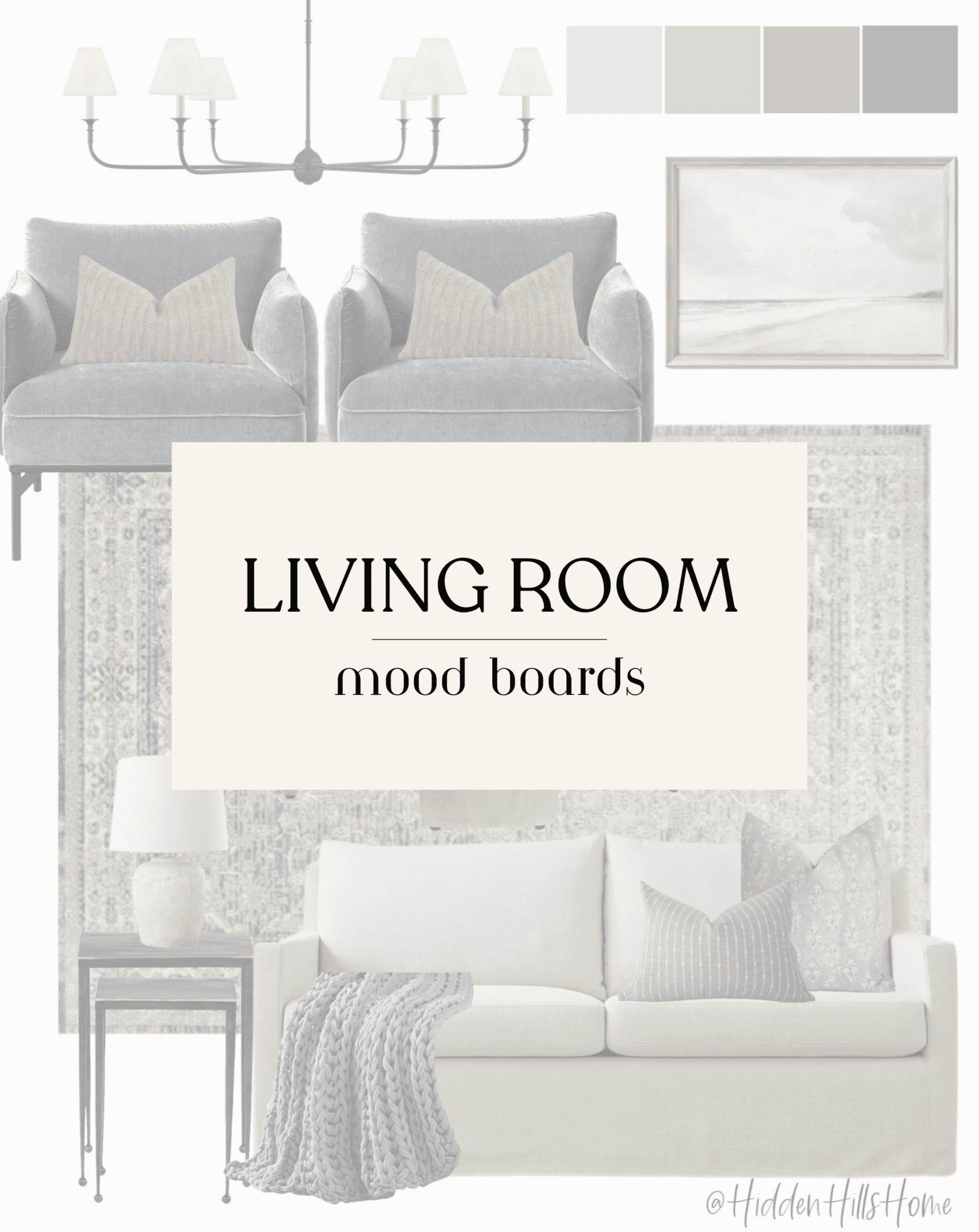 Mood Boards - Hidden Hills Home