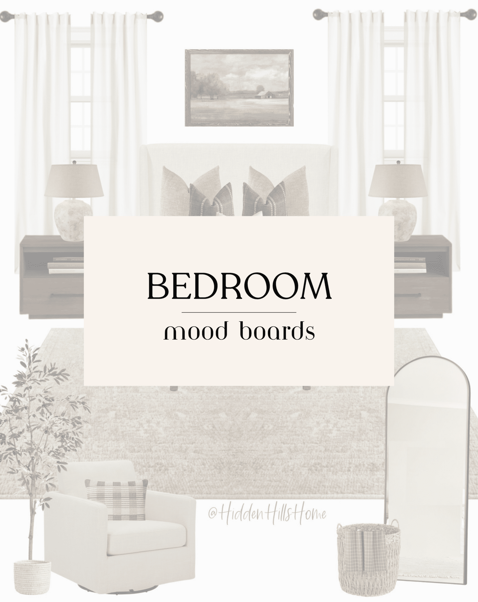 Mood Boards - Hidden Hills Home